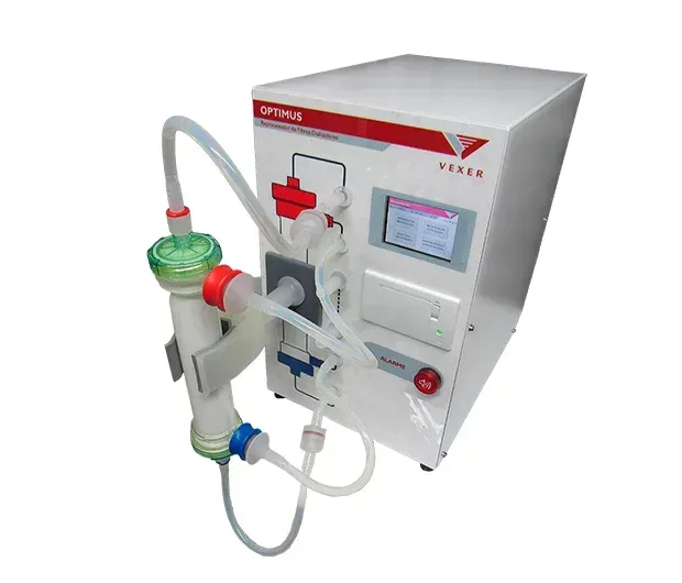 Reprocessador de filtros dialisadores optimus | Vexer